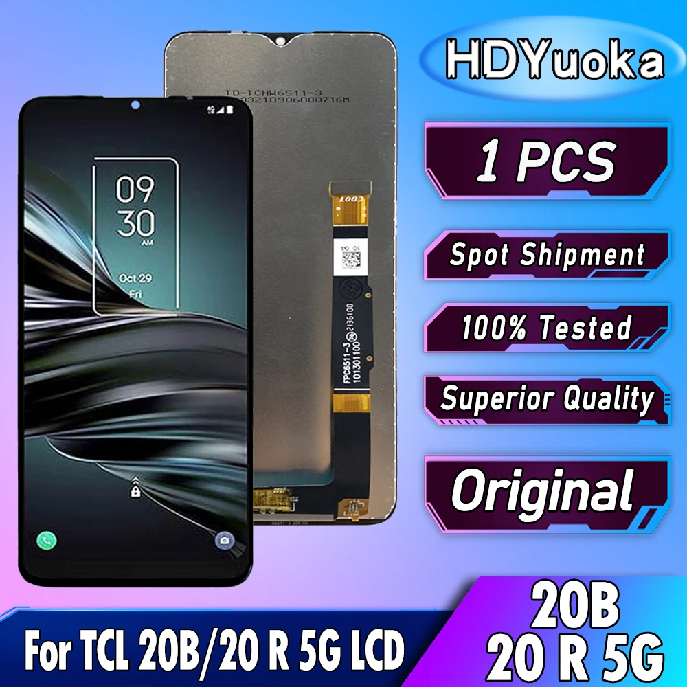 Original-6-52-For-TCL-20-R-5G-LCD-T767H-Display-Touch-Screen-Digitizer ...