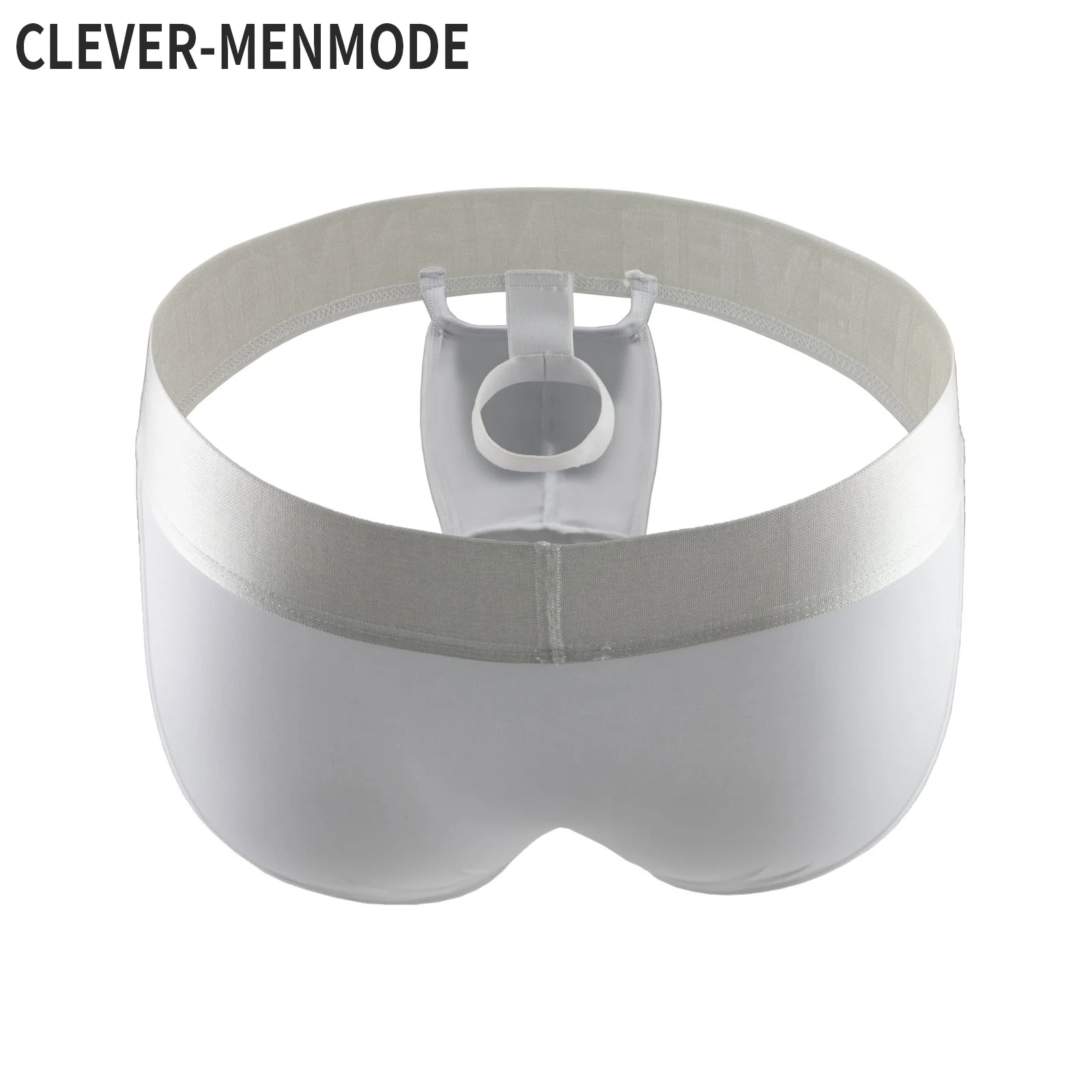CLEVER-MENMODE-Penis-Ring-Sexy-Underwear-Men-Cockstrap-Panties-Ice-Silk ...