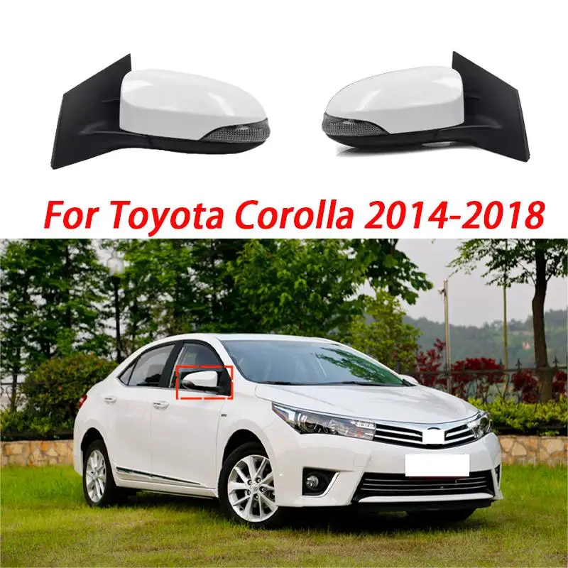 For-Toyota-Corolla-2014-2018-Auto-Electric-Mirror-Adjustment-Heated ...