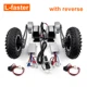 500W Dual Drive Electric Cart Conversion Kit Easy Carry 200kg 8" Wheel ...