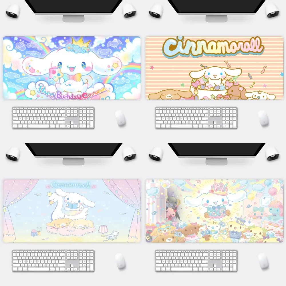 MINISO-Sanrio-Cute-Cinnamoroll-Mousepad-Office-Large-Small-Mouse-PC ...