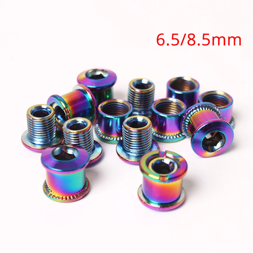 4Pcs-Colorful-Road-Bike-Bike-Parts-Chainwheel-MTB-Chainring-Bolt-Screws ...