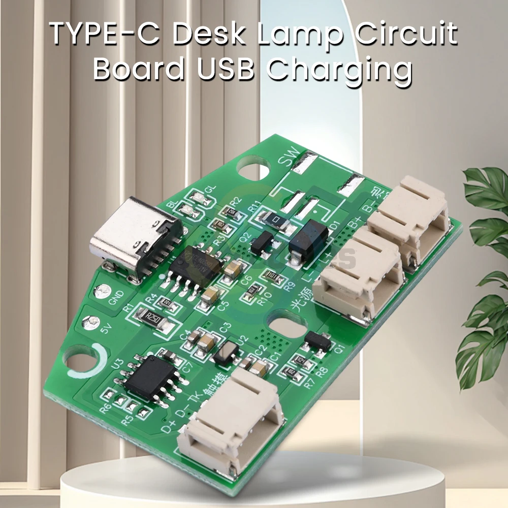 USB-Charging-Infinitely-Dimmable-Module-TYPE-C-Desk-Lamp-Circuit-Board ...