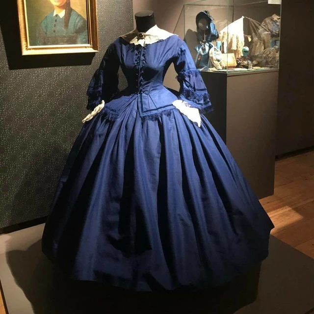 Gone With The Wind Blue Dress