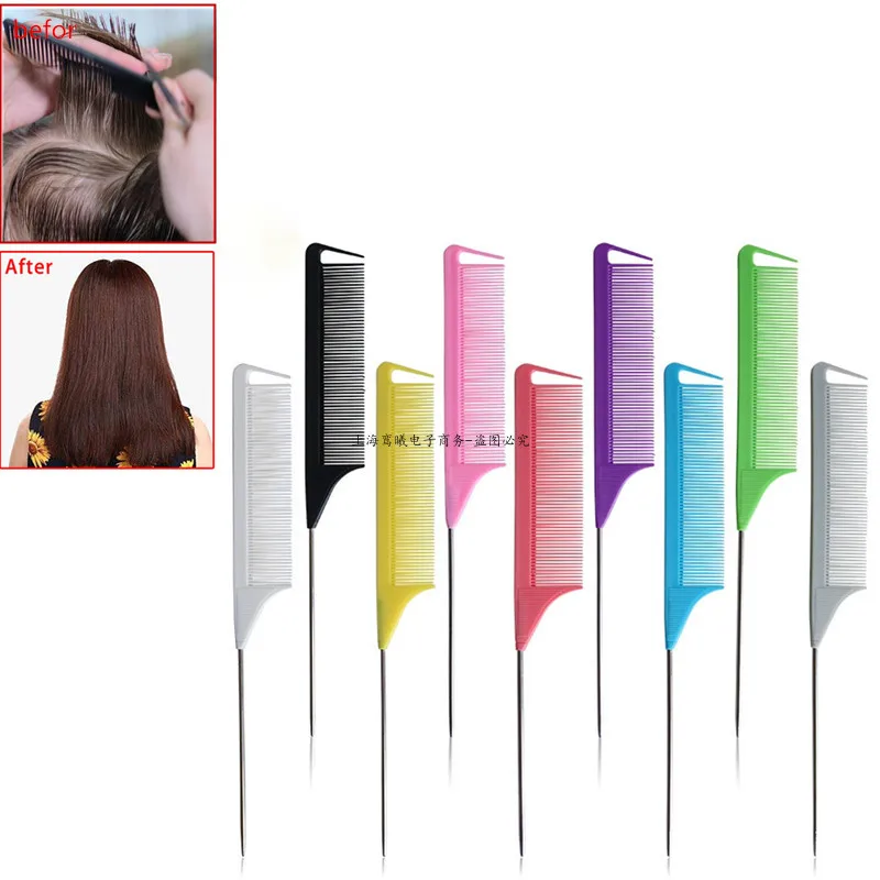 1pc Hair Comb Abs Weaving Highlighting Foiling Hair Comb For Salon ...