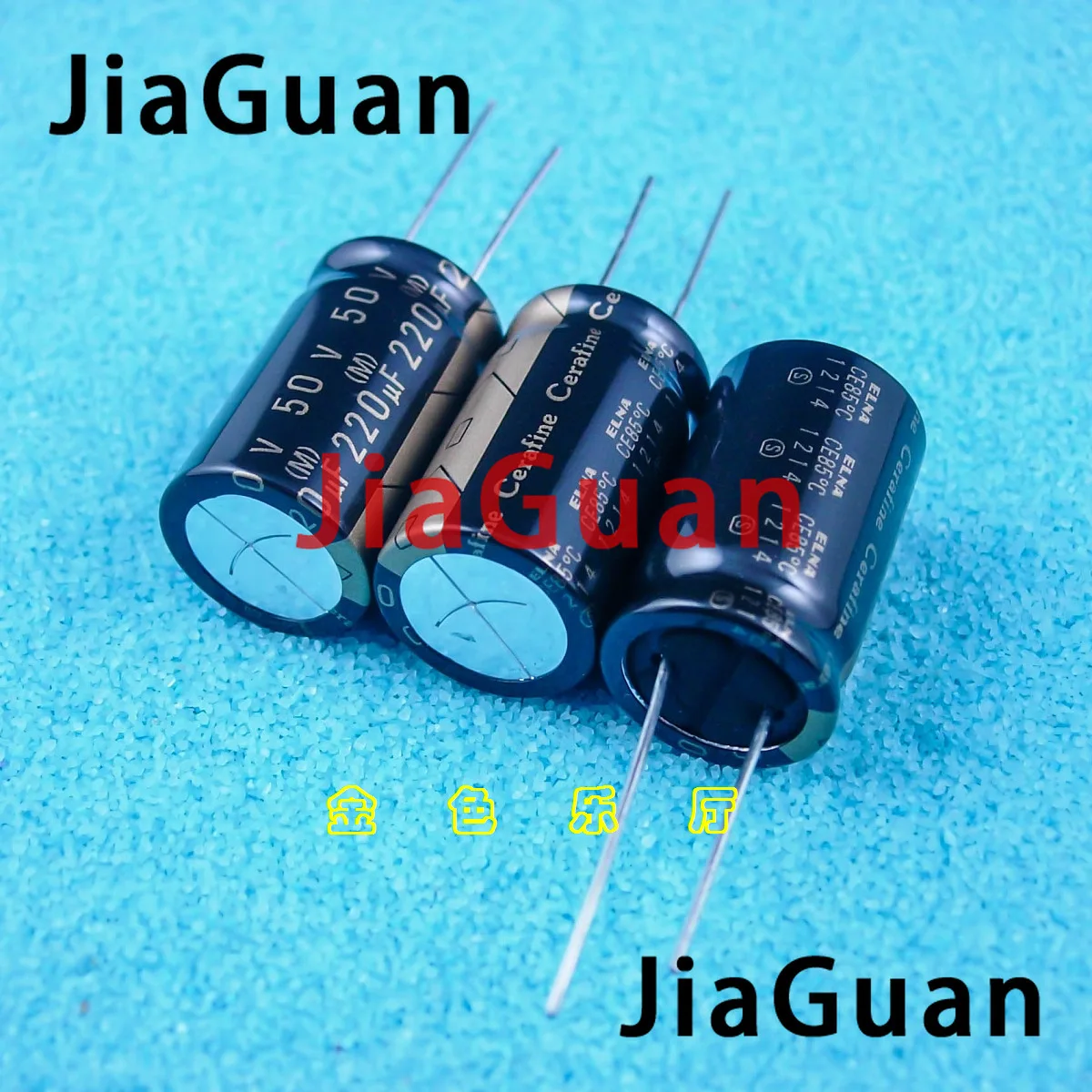 4pcs/10pcs NEW ELNA ROA 220uF/50V Cerafine 50V220UF 16X25MM audio electrolytic capacitor 220UF ...