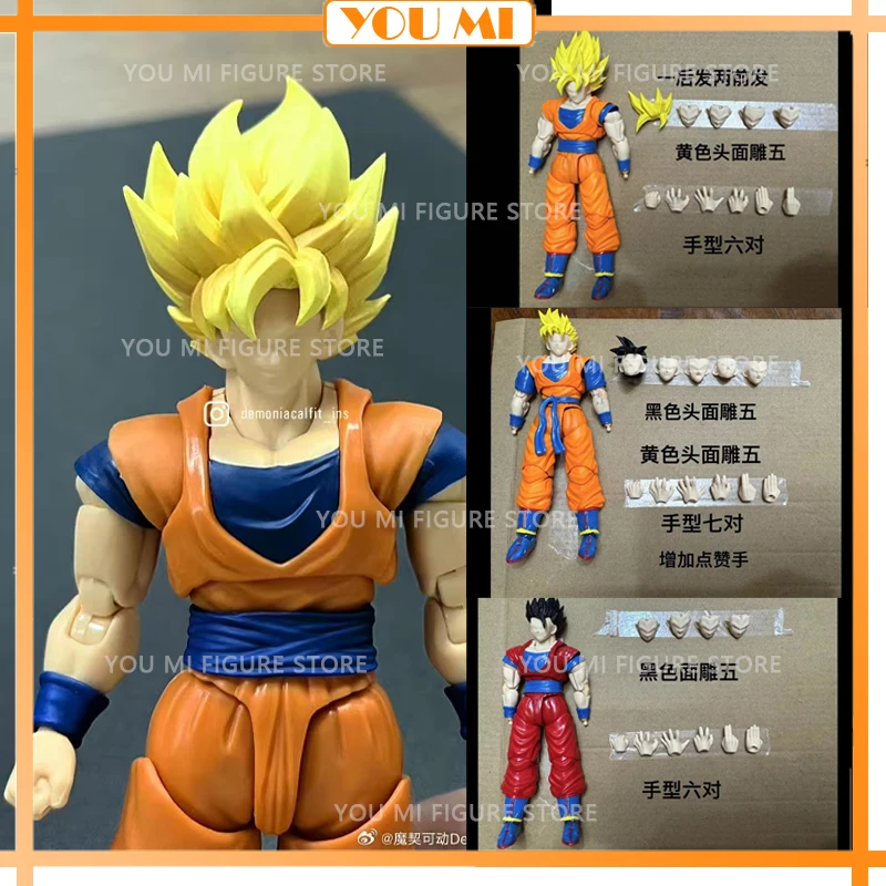 Dragon-Ball-Anime-Goku-Gohan-Headsculpt-Hair-Hands-Accessories-S-H ...