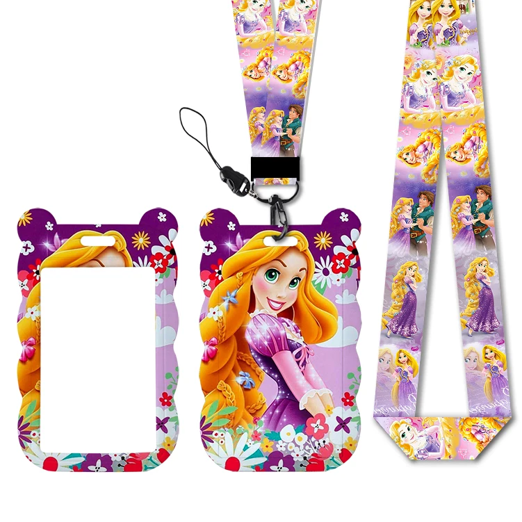 Enchanted Rapunzel Disney Princess Lanyard ID Badge Holder Strap with ...