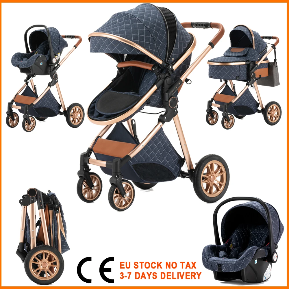 Baby-3-in-1-luxury-stroller-baby-carriage-BABI-PRAM-3-IN-1-Portable ...