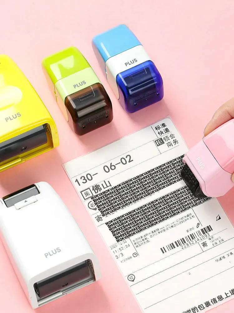 Creative-Privacy-Roller-Messy-Code-Sealing-Stamp-Office-Information ...