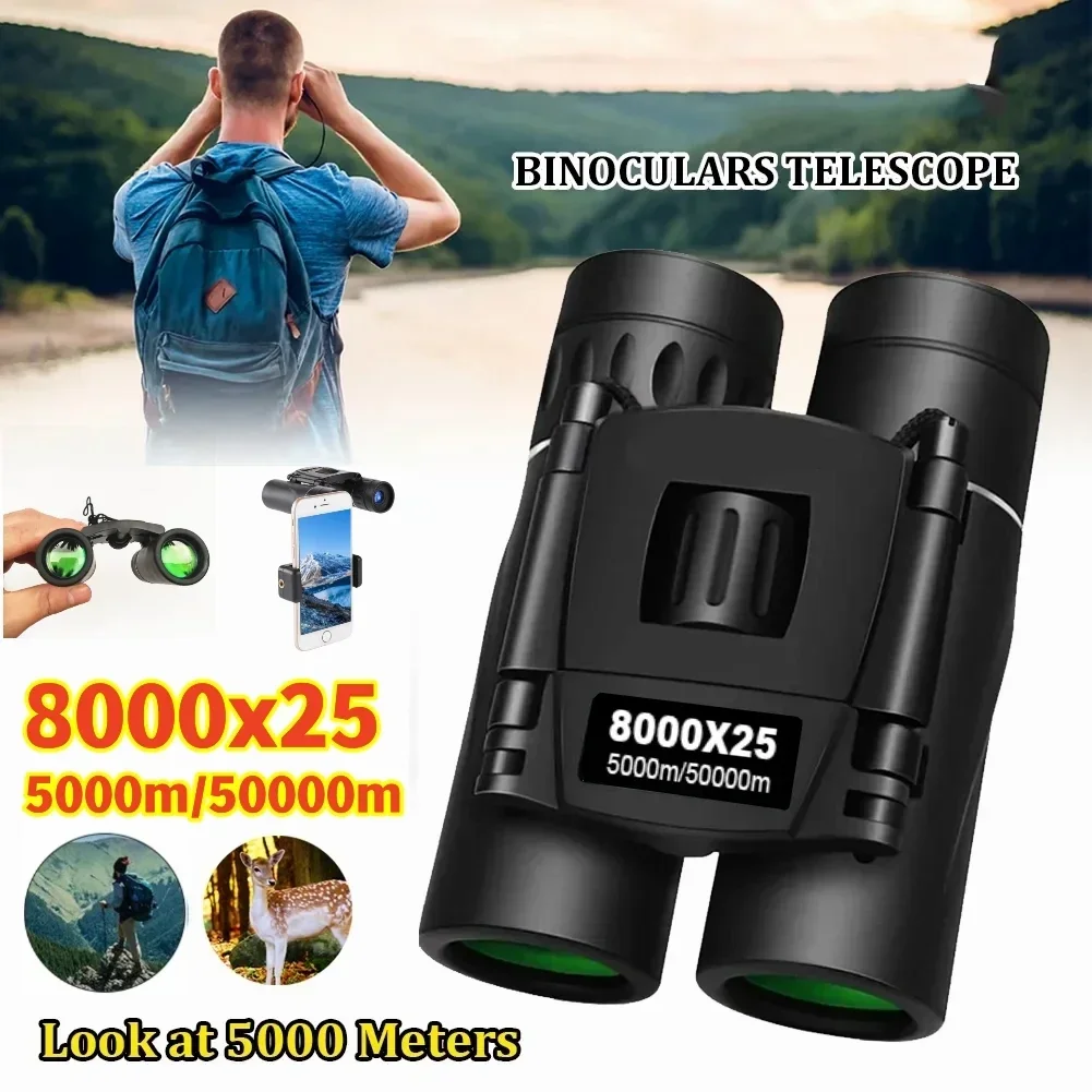 8000x25-HD-Powerful-Binoculars-5000M-Long-Range-Folding-Mini-Telescope ...