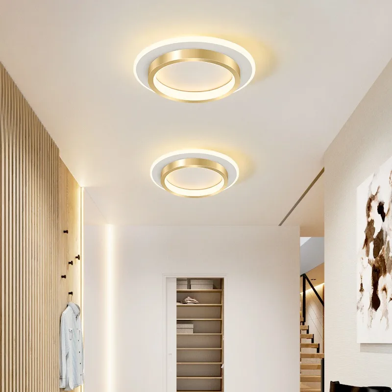 Modern-Metal-LED-Aisle-Light-Nordic-220V-Luxury-Creative-Ceiling-Lamp ...