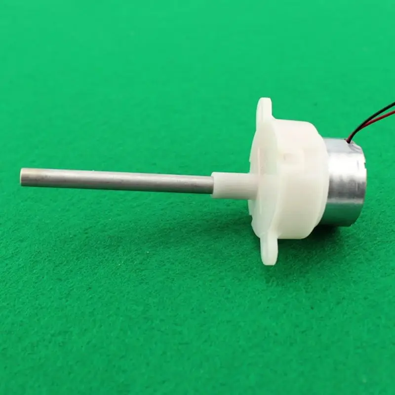 white round DC 3V 6V 10RPM 21RPM long axis Electric Gear Motor Mini ...