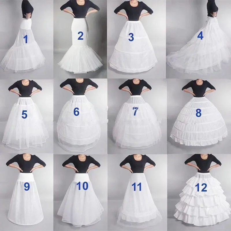 Women-Lolita-Cosplay-Jupon-Crinoline-Tutu-Multiple-Styles-Bride-A-line ...