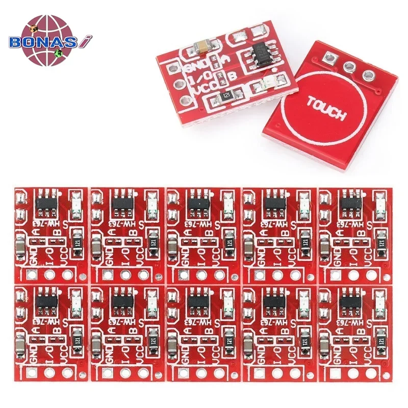 TTP223-Touch-Key-Capacitive-Switch-Button-Module-Capacitor-Type-Single ...