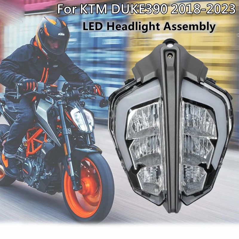 Conjunto-de-faros-LED-para-motocicleta-faro-delantero-para-K-TM-DUKE ...