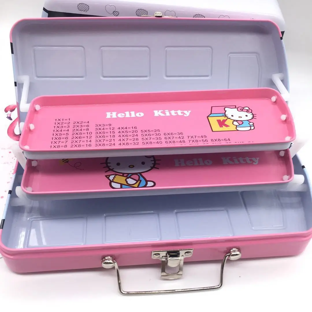 Hello Kitty Pencil Box With Lock