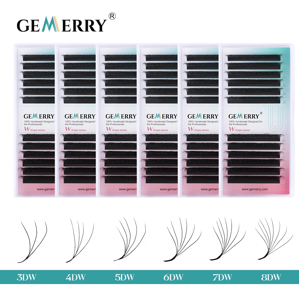 Gemerry-3D-4D-5D-6D-7D-8D-W-Shape-Lashes-Extension-Premade-Volume-Fan ...