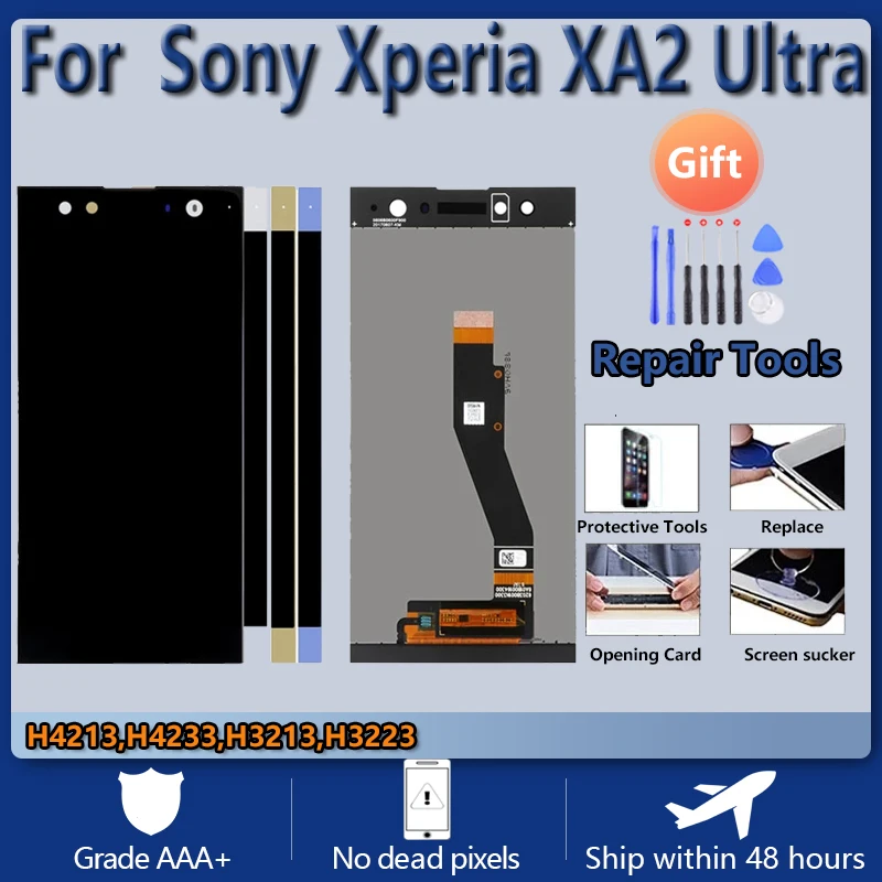 For-Sony-Xperia-XA2-Ultra-LCD-screen-assembly-touch-glass-For-Sony-XA2 ...