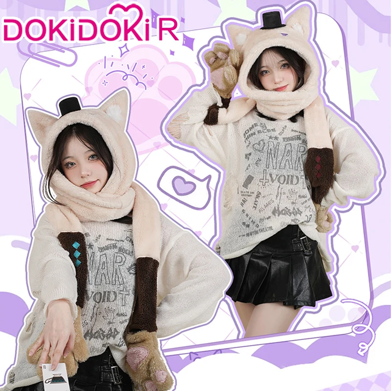 Lyney-Lynette-Hat-Cosplay-Game-Genshin-Impact-DokiDoki-R-Plush-Hat ...