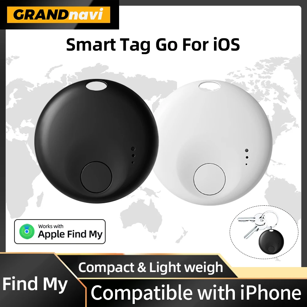 Mini Tag Smart GPS Tracker For IOS Apple Find My APP ITag Anti Lost ...