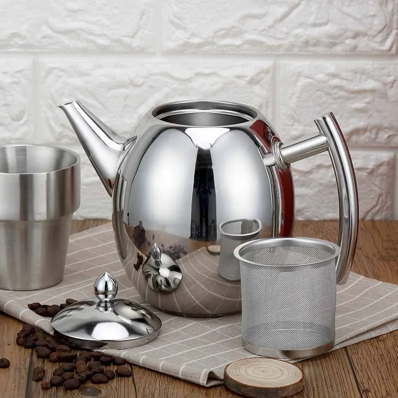 Teapots-to-Boil-Water-Teapot-With-Infuser-for-Tea-Kettle-Stainless ...