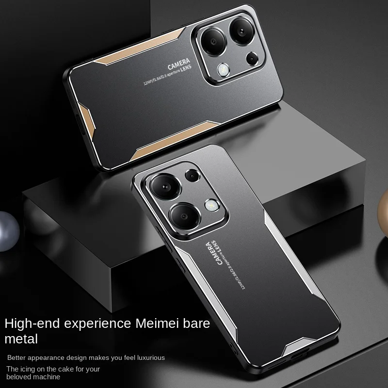 For-Xiaomi-Redmi-Note-13-Pro-4G-Case-Hard-Aluminum-Alloy-PC-Shockproof ...