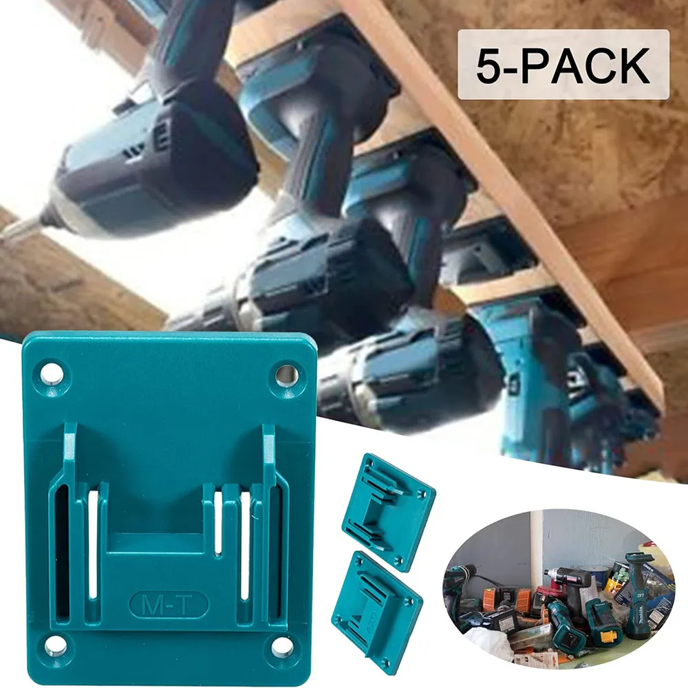 5-Packs-Tool-Holder-Dock-Mount-for-Makita-18V-Li-ion-Drill-Tools-Holder ...