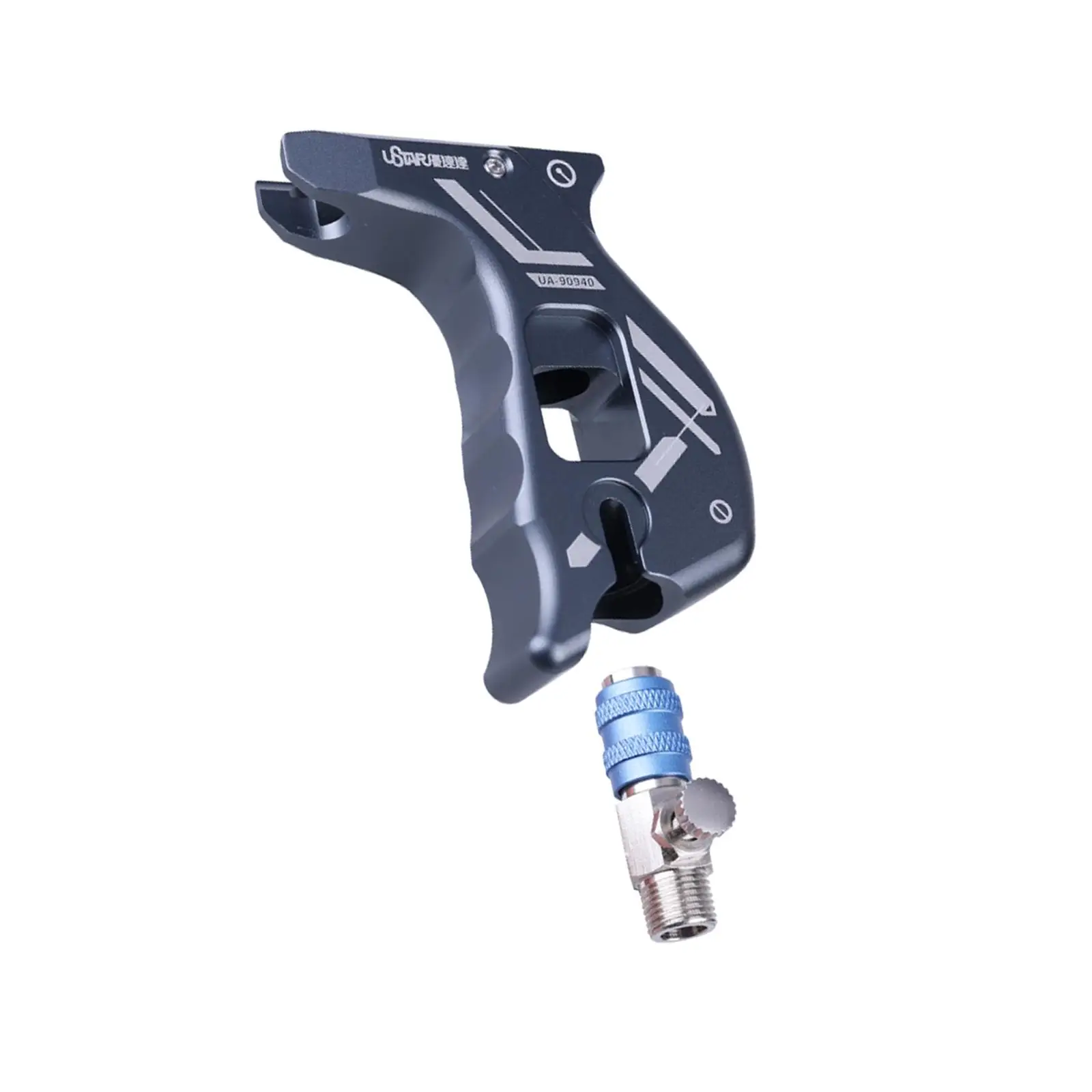 Airbrush-Grip-Handle-Replaces-Portable-Lightweight-Fittings-Comfortable ...