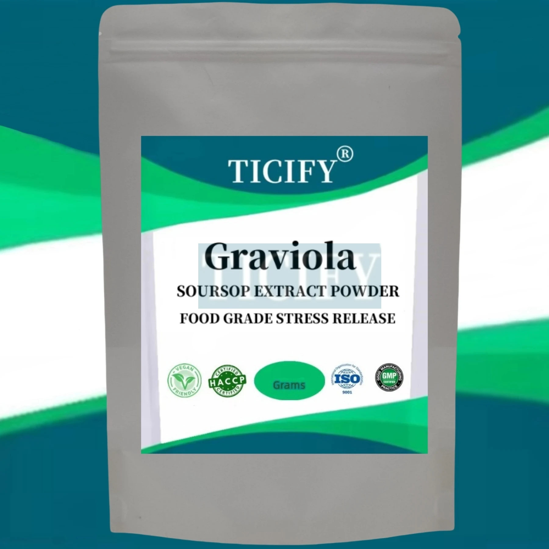Customized 100% Graviola Extract Powder 20:1 Proportion Packaging Bulk ...