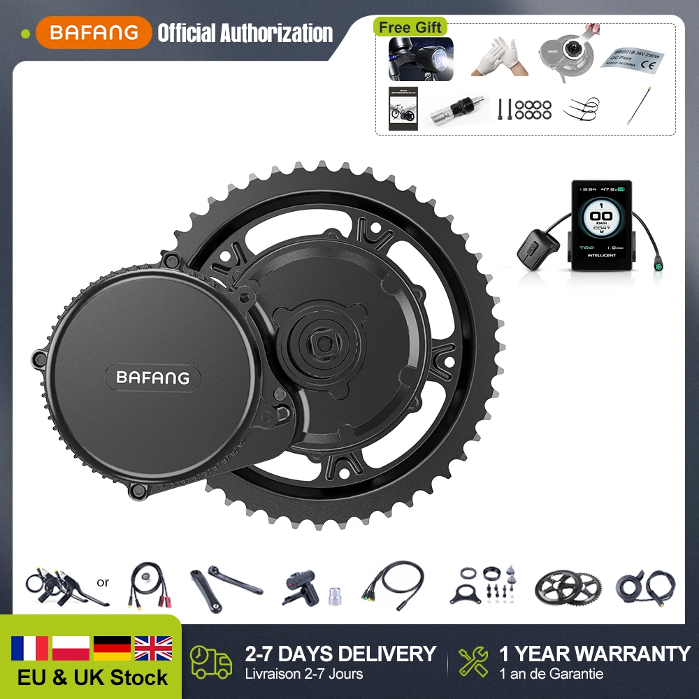 Bafang BBS02B 48V 750W Ebike Mitte Antrieb Motor Electric Bike Conversion Kit BBS02 8fun G ...