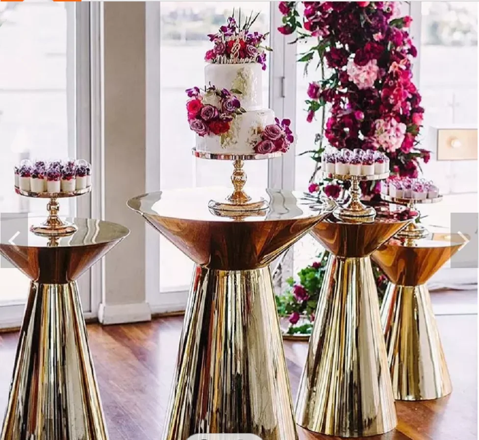 Wedding Supplies Stainless Steel CONO Aisle Stands Wedding Walkway for ...