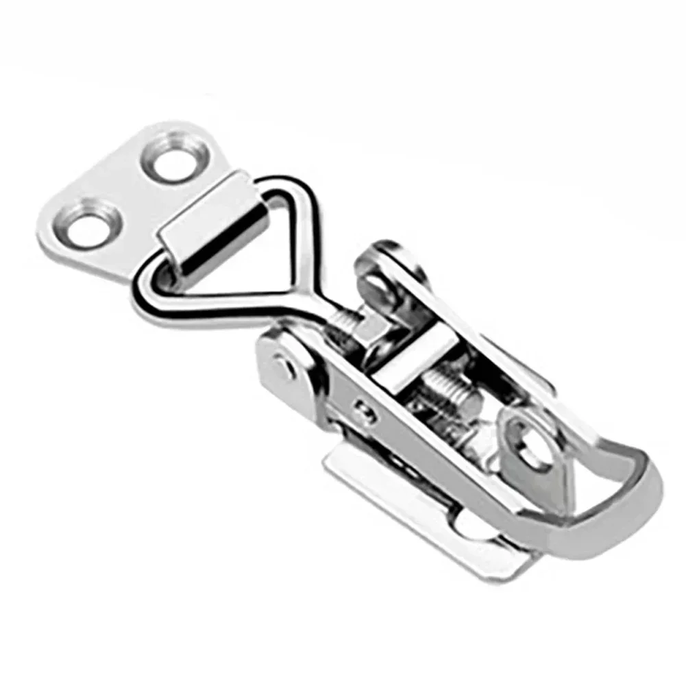 Lever Lock Hasp Stainless Steel Hasp Lock Latch Self-Locking Adjustable ...