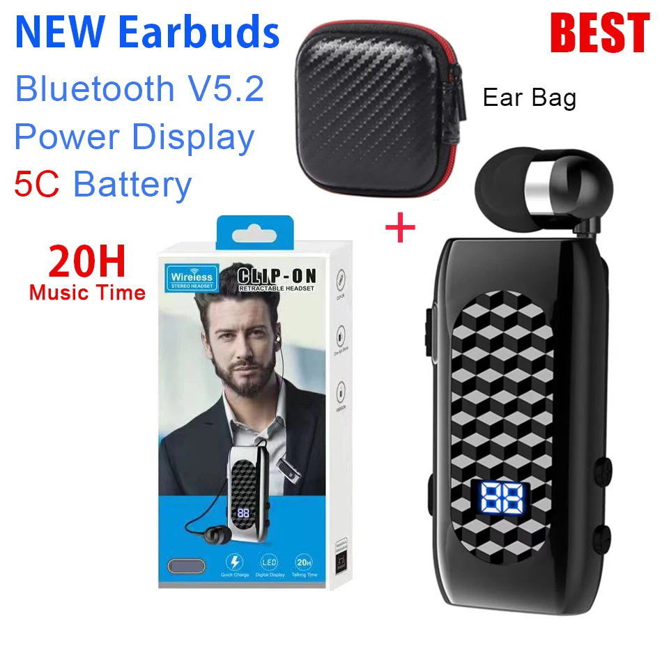 DR13-PK-K55-F520-F920-Pro-Business-Earphone-Vibration-Portable ...