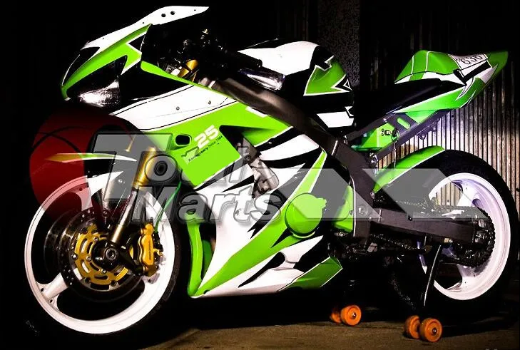4Gifts-New-ABS-Whole-Fairings-Kit-Fit-For-Kawasaki-ZX6R-636-2003-2004 ...