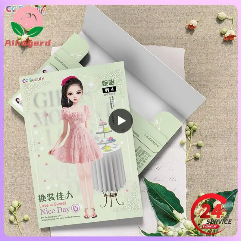 Dress-Up-Stickers-Full-Of-Imagination-Stickers-Birthday-Present-Girl ...