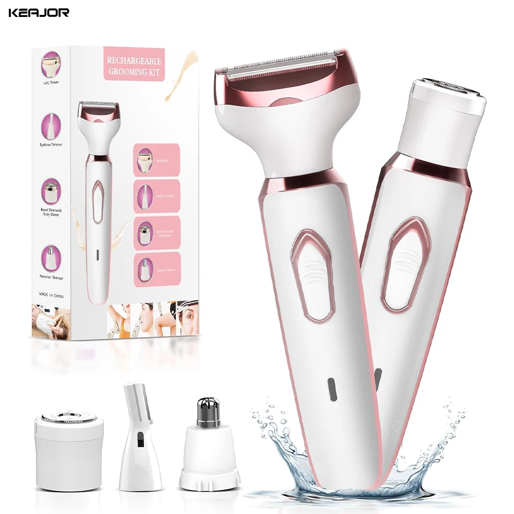 Electric-Razor-for-Women-Body-Leg-Bikini-Hair-Trimmer-Painless-Face ...