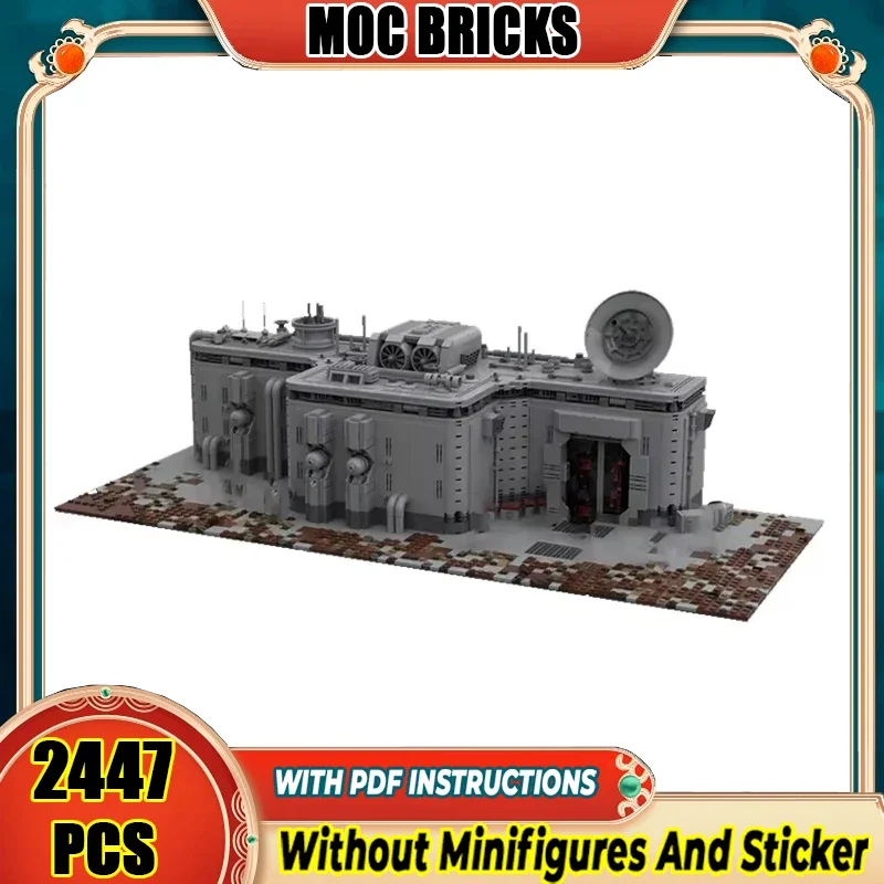 Star Movie Moc Building Blocks Imperial Bunker Model Technology Bricks ...