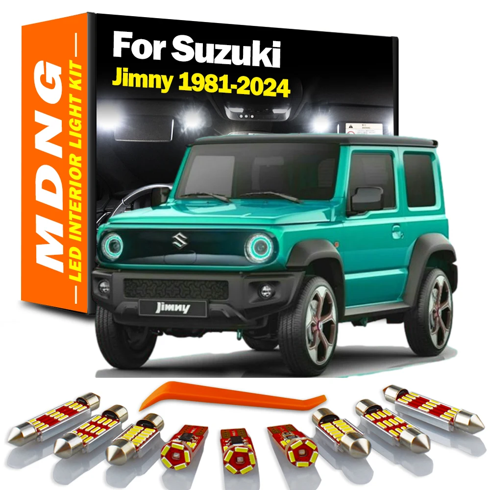MDNG-LED-Bulbs-Interior-Map-Dome-License-Plate-Light-Kit-For-Suzuki ...