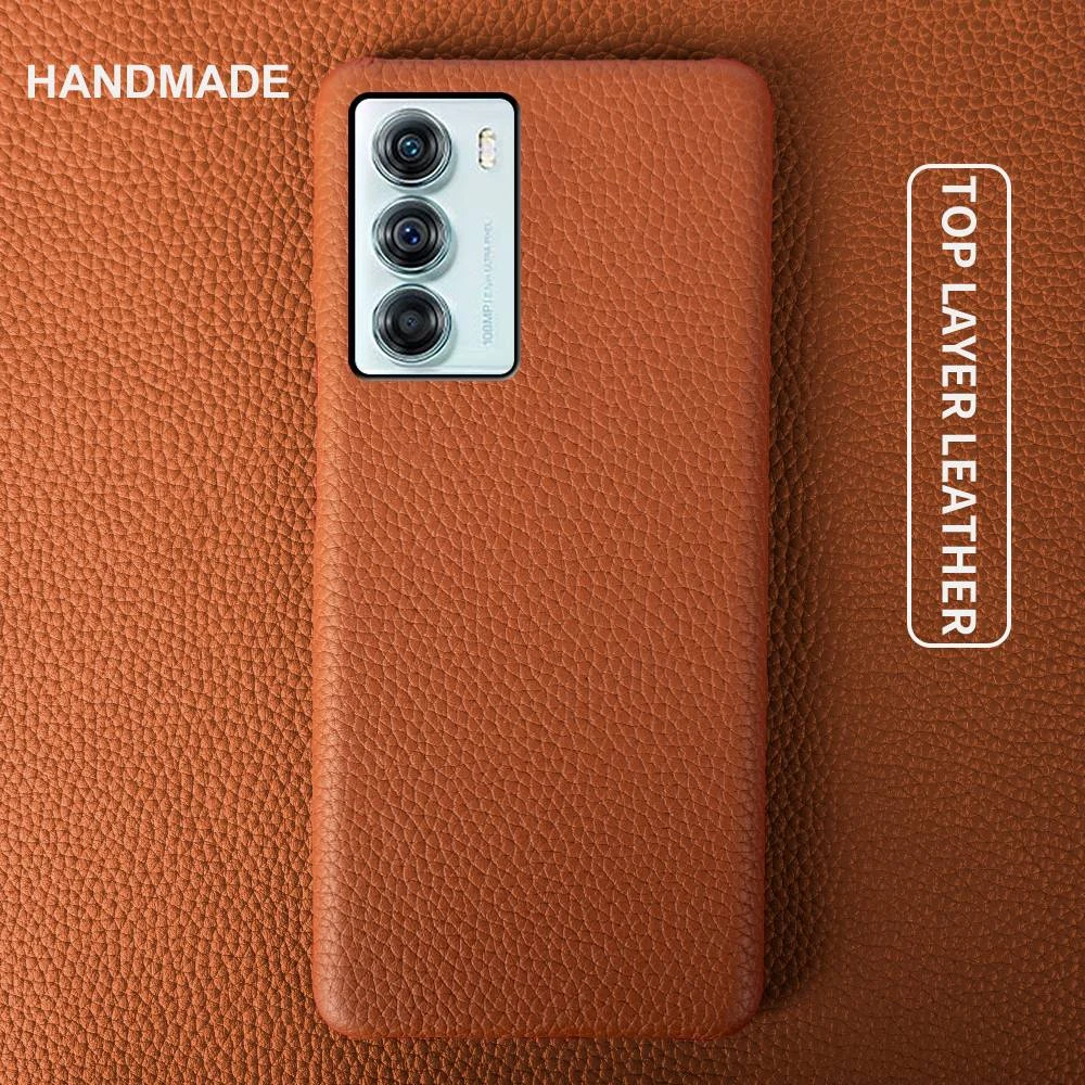 For Fundas Motorola S30 G200 Case Luxury Genuine Leather Cover for Moto G22 G50 G60 E40 G60S ...