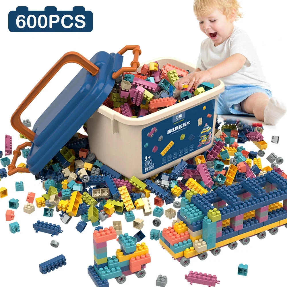 Big Size DIY Creative Building Blocks Bulk Sets City Classic Bricks Assembly Brinquedos Educational Toys for Children with Box AliExpress
