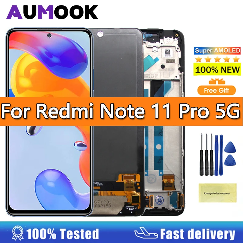 Pantalla-AMOLED-para-Xiaomi-Redmi-Note-11-Pro-5G-montaje-de-pantalla-t ...