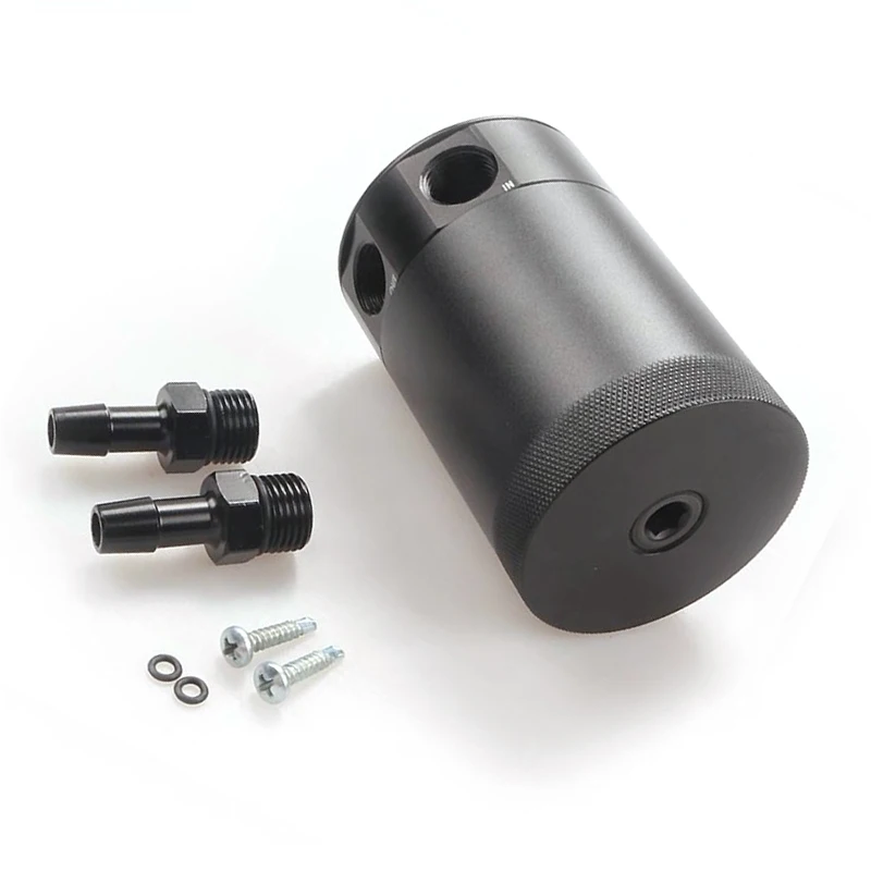 Hot sales car modification accessories Universal Aluminum 2-Port Oil ...