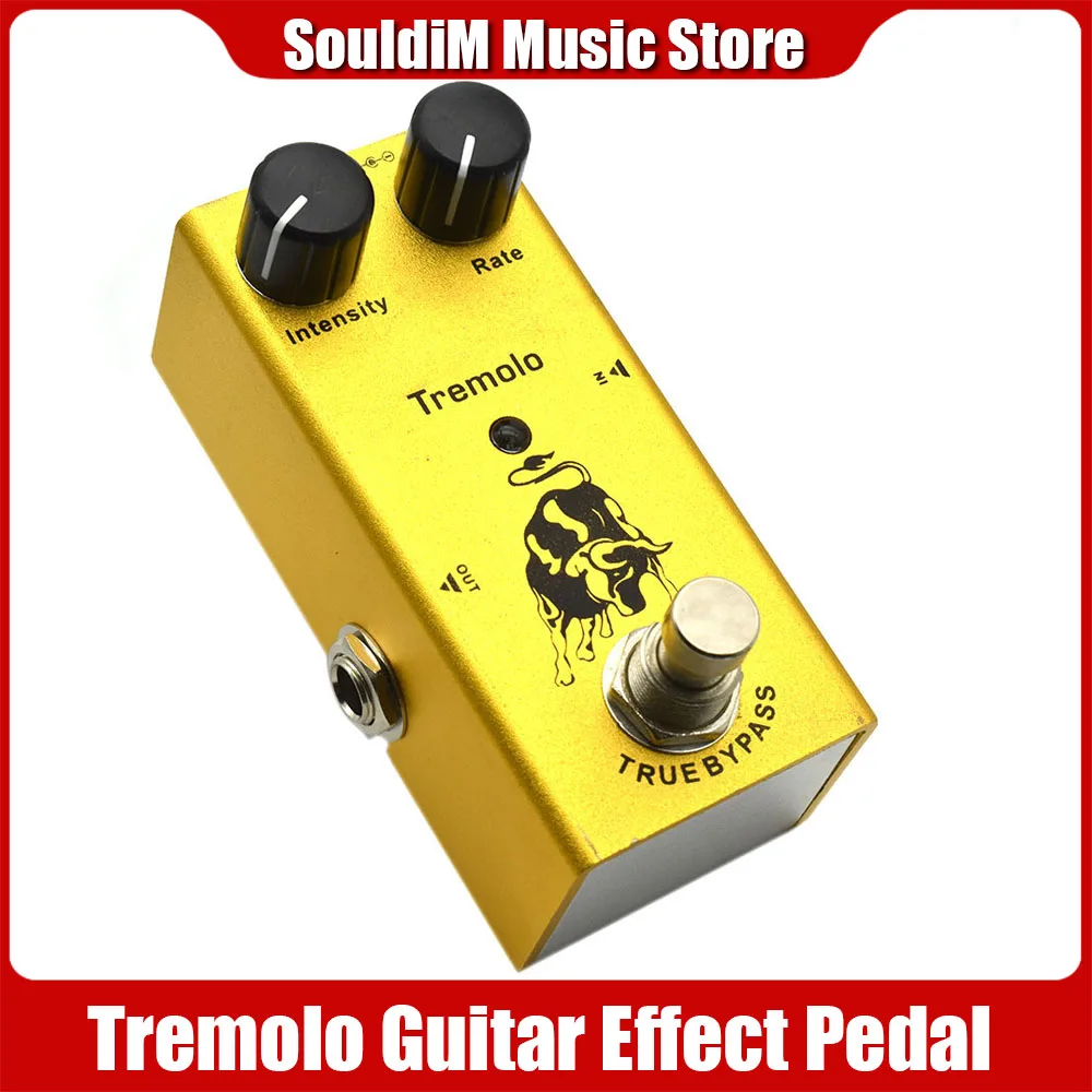 Tremolo-Guitar-Pedal-Stompbox-Of-Classic-Tube-Amplifiers-Intensity-Tone ...