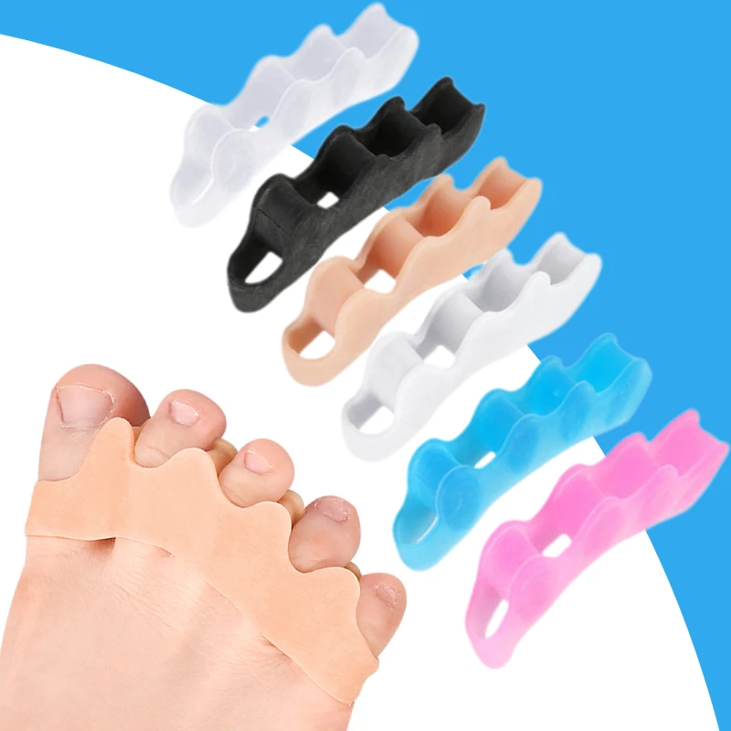 1Pair-Silicone-Thumb-Valgus-Gel-Corrector-Splitter-Protector-Bunion ...