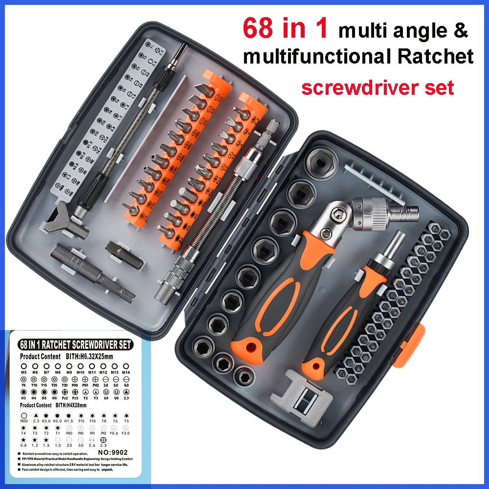 Ratchet Screwdriver Set