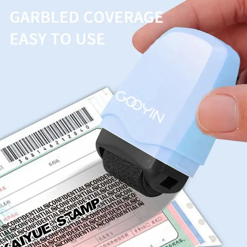 Confidential-Stamp-Stamp-Roller-Anti-Theft-Protection-ID-Seal-Smear ...