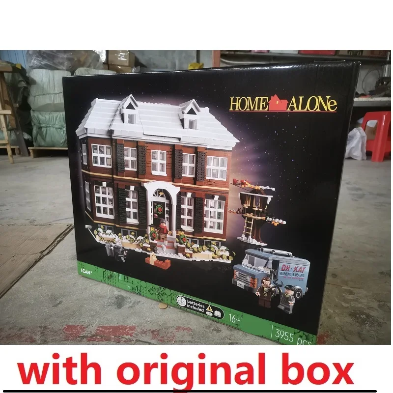 With-Original-Box-3955pcs-21330-Home-Alone-House-Set-Model-Building ...