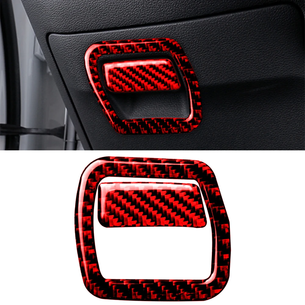 Car-Carbon-Fiber-Driver-Storage-Box-Handle-Frame-Decoration-Sticker ...