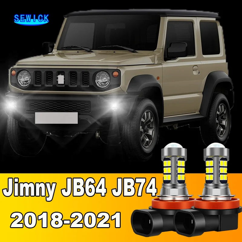 Bombilla-LED-antiniebla-delantera-accesorio-para-Suzuki-Jimny-JB64-JB74-2018-2019-2020-2021-2 ...